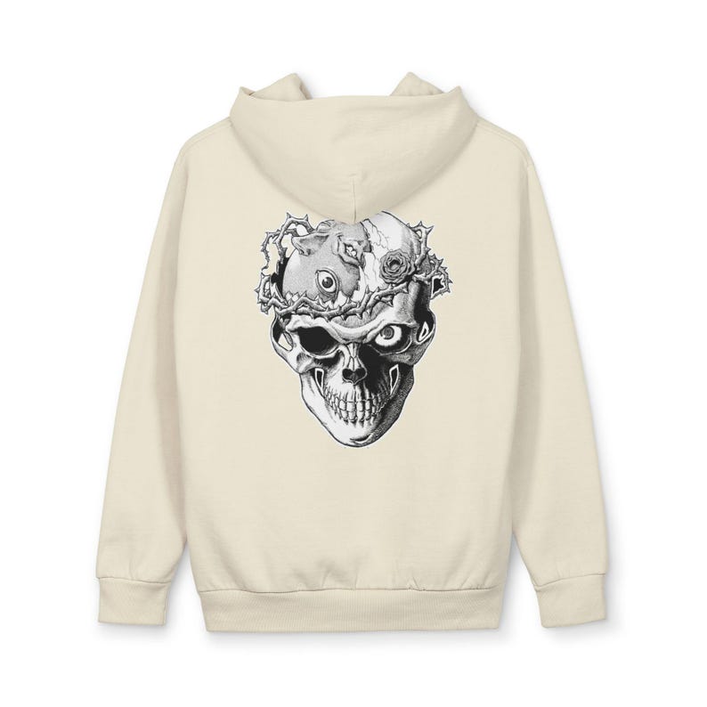 Skull Knight Guts Berserk Manga Anime Roses Hoodie | Graphic Back Print ...