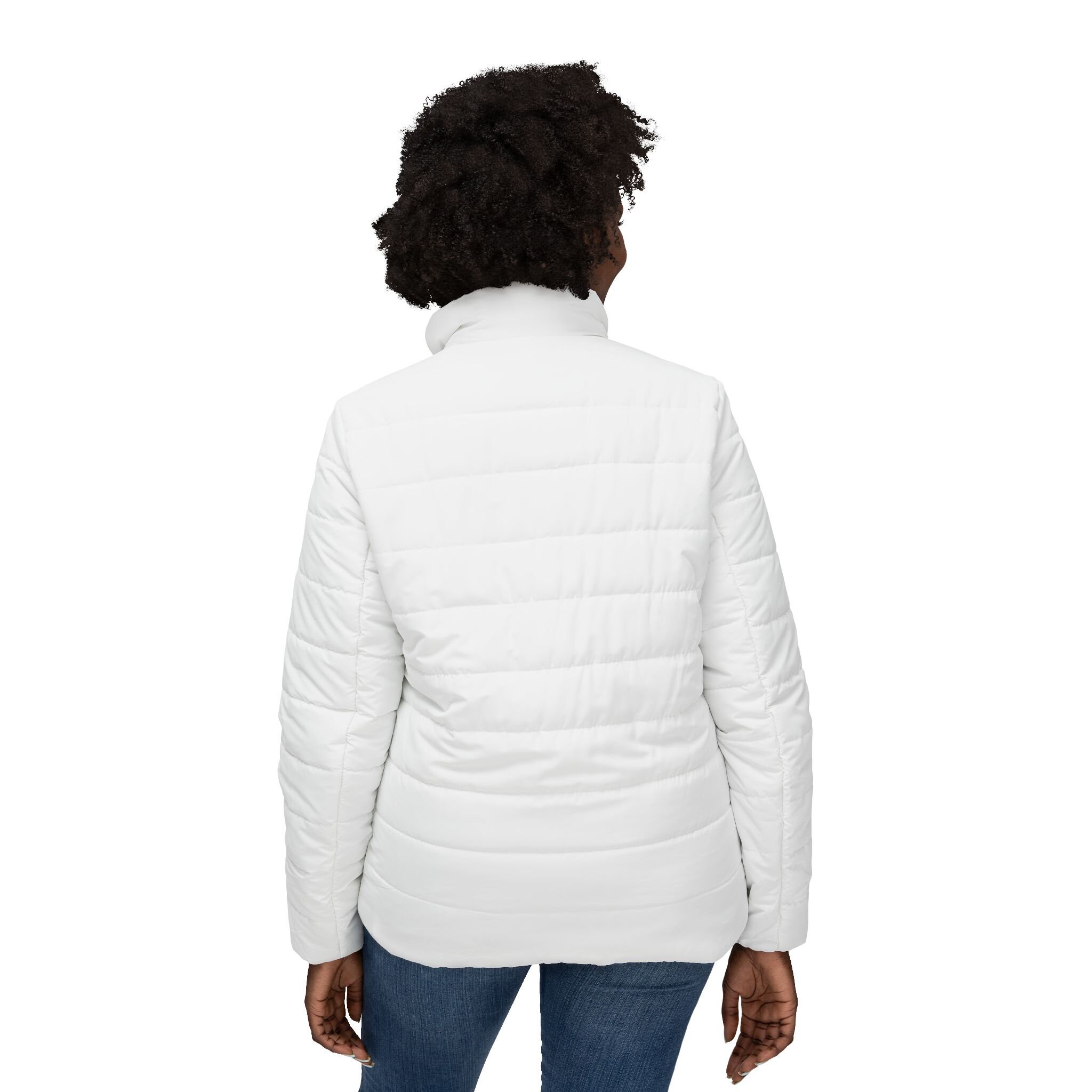 Personalized Womens Puffer Jacket Team Logo Design, Fall & Winter Barn ...