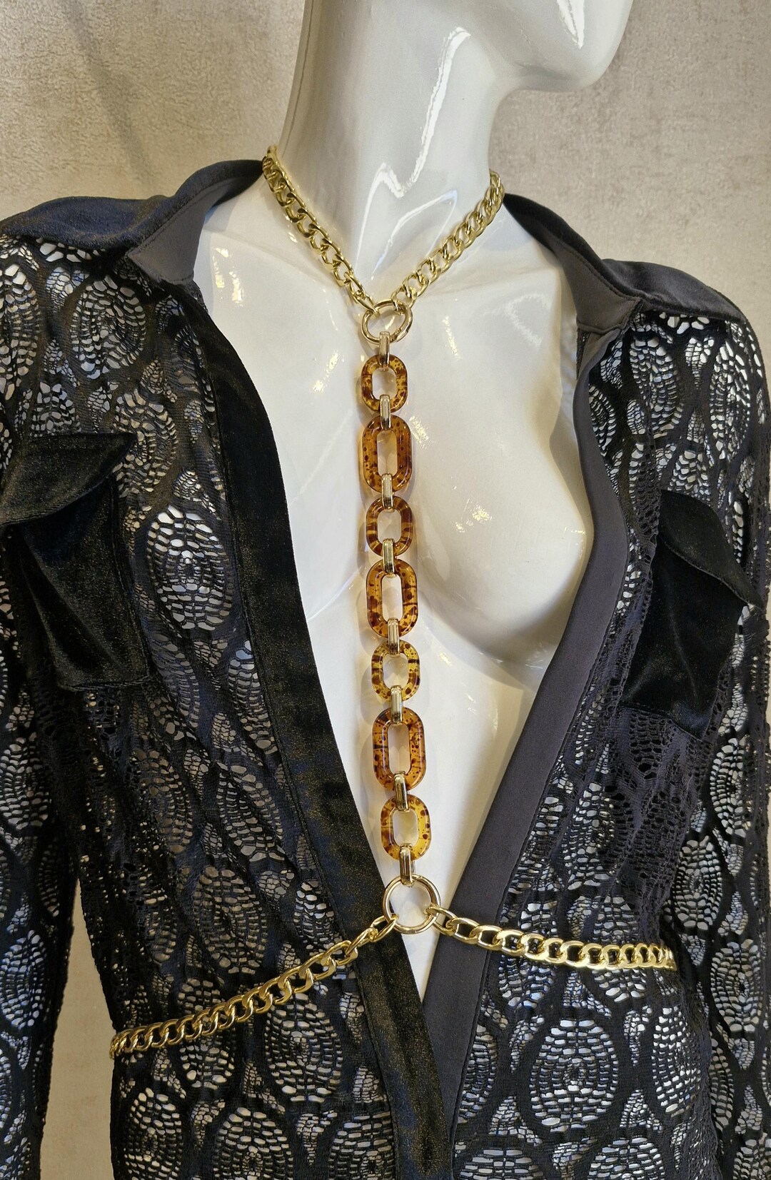 Gold Body Chain,o Ring Chain Harness,body Chain Jewelry,boho Chain ...