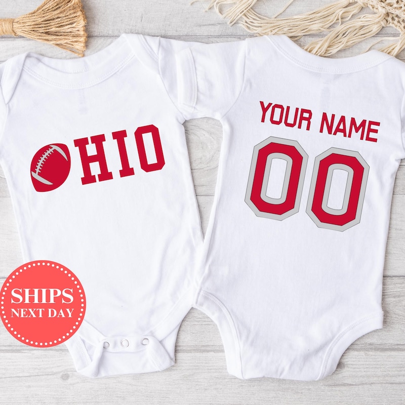 Ohio State Baby - Etsy