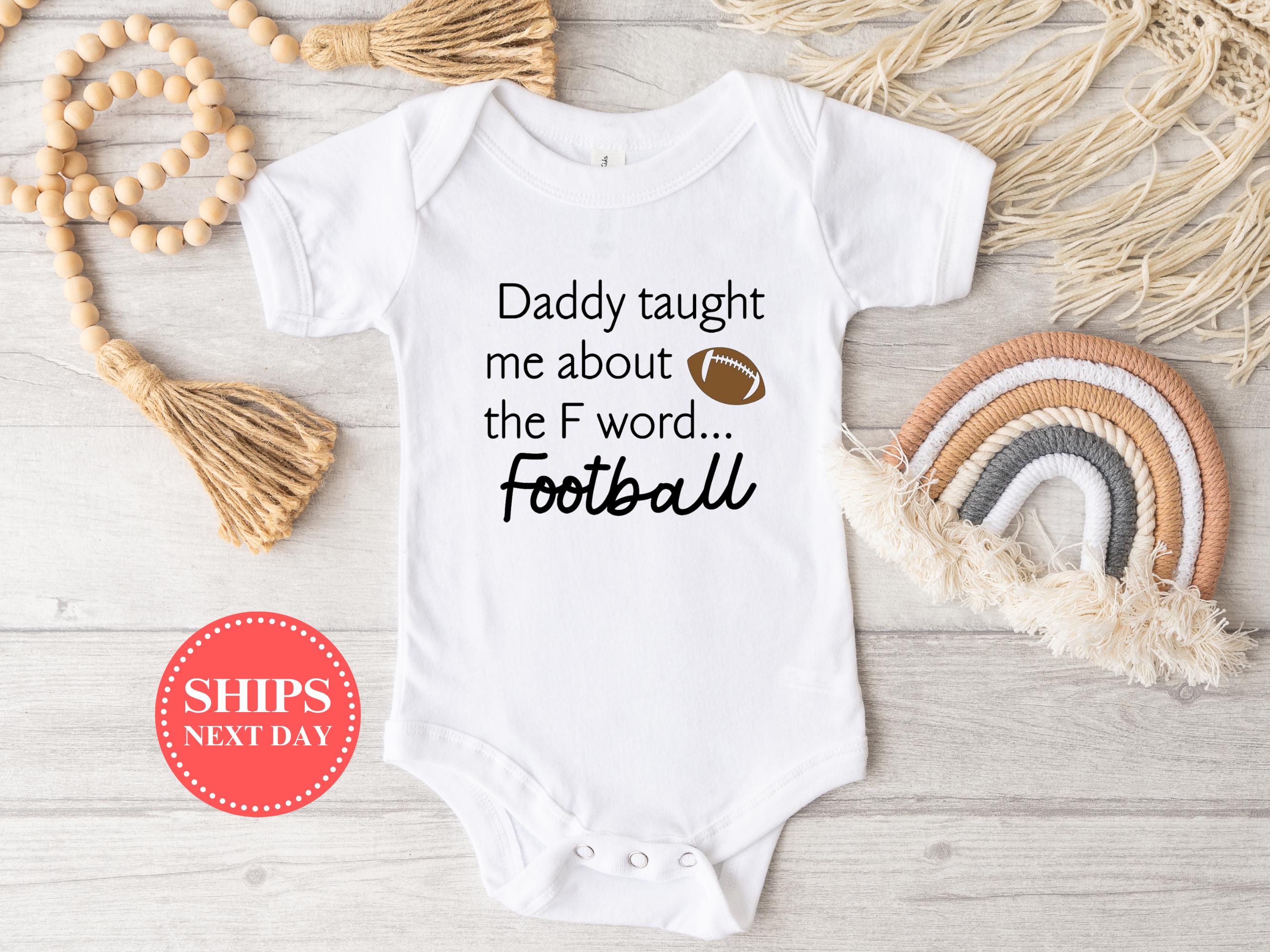 Football Onesie®, Personalized Football Onesie®, Funny Football Onesie ...