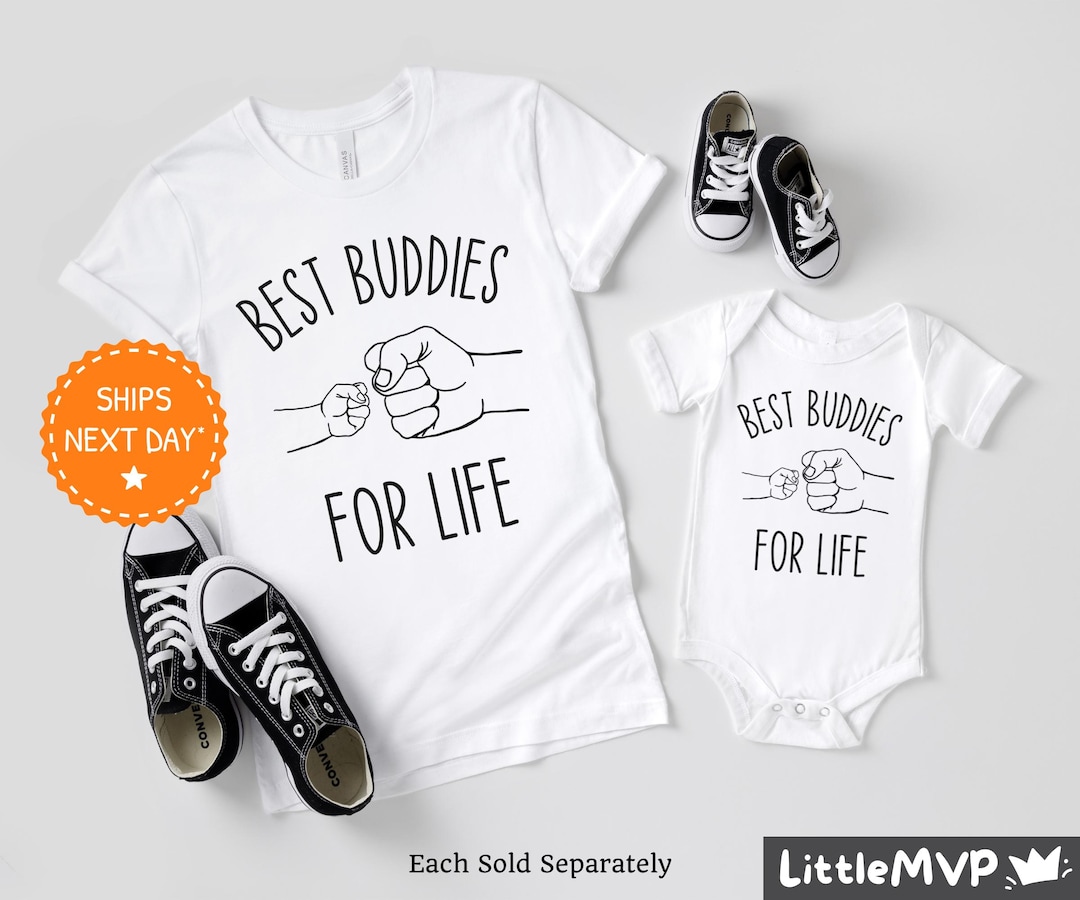 Best Buds Shirts - Matching Father Son Shirts - Dad and Baby Shirts ...
