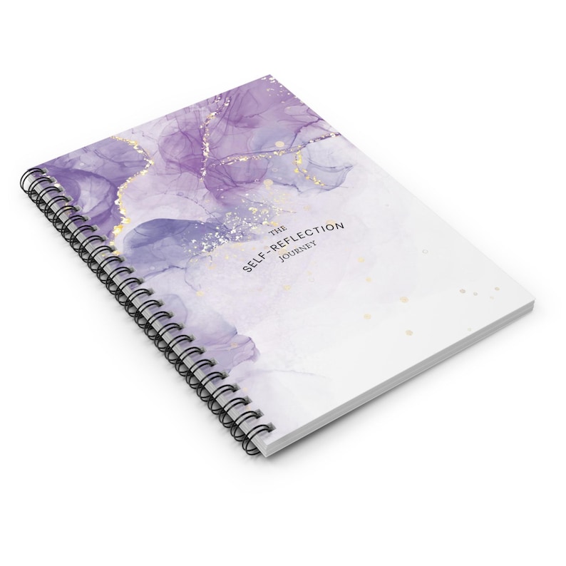 Self Reflection Spiral Notebook Ruled Line, Inner Work Journal ...