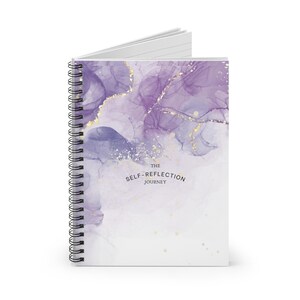 Self Reflection Spiral Notebook Ruled Line, Inner Work Journal ...