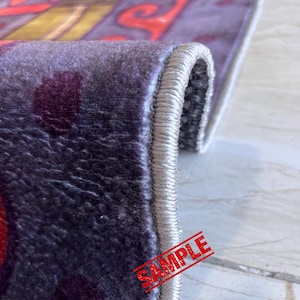 Denim Patchwork Rug: Blue Jean Style Carpet - Etsy