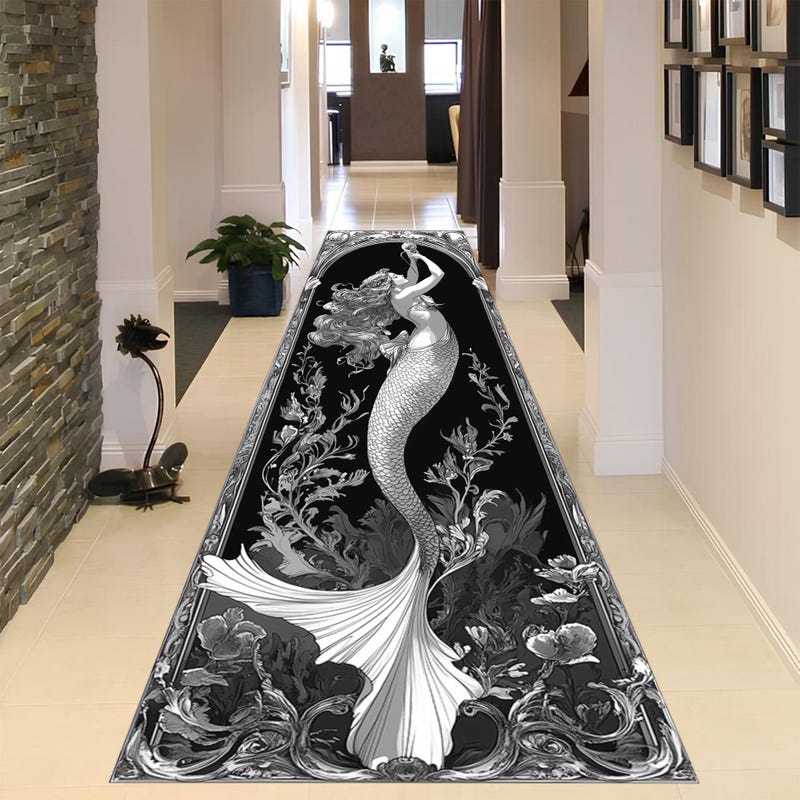 Mermaid Area Rug - Etsy