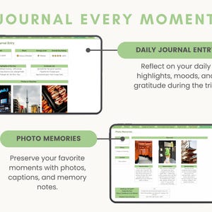 Onenote Template Travel Planner Digital Reusable Vacation Planner Daily ...