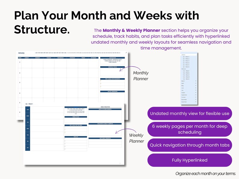 Onenote Template Professional Planner Onenote Work to Do List Template ...