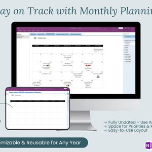 Undated Onenote Planner for Professional Project Planner to Do List ...