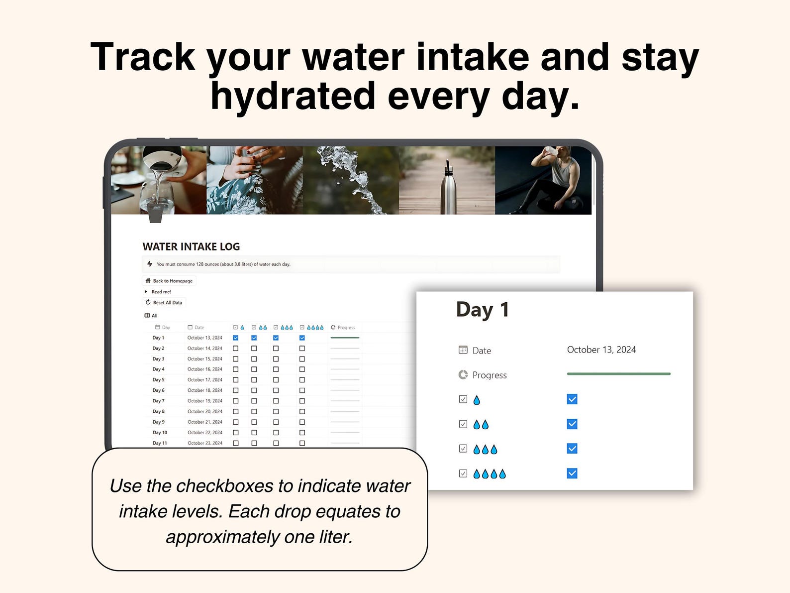 Notion 75 Day Challenge Tracker Notion Template Meal Planner Notion ...