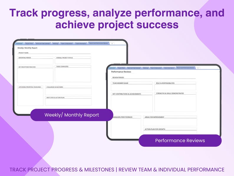 Onenote Project Management Planner for Work Template for Onenote ...