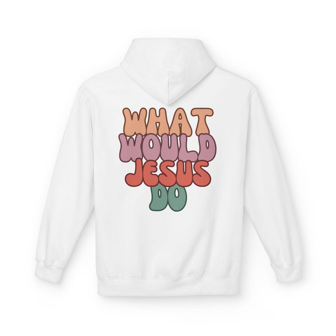 WWJD Retro Hoodie - Etsy