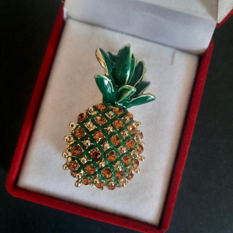 Pineapple Pin - Etsy