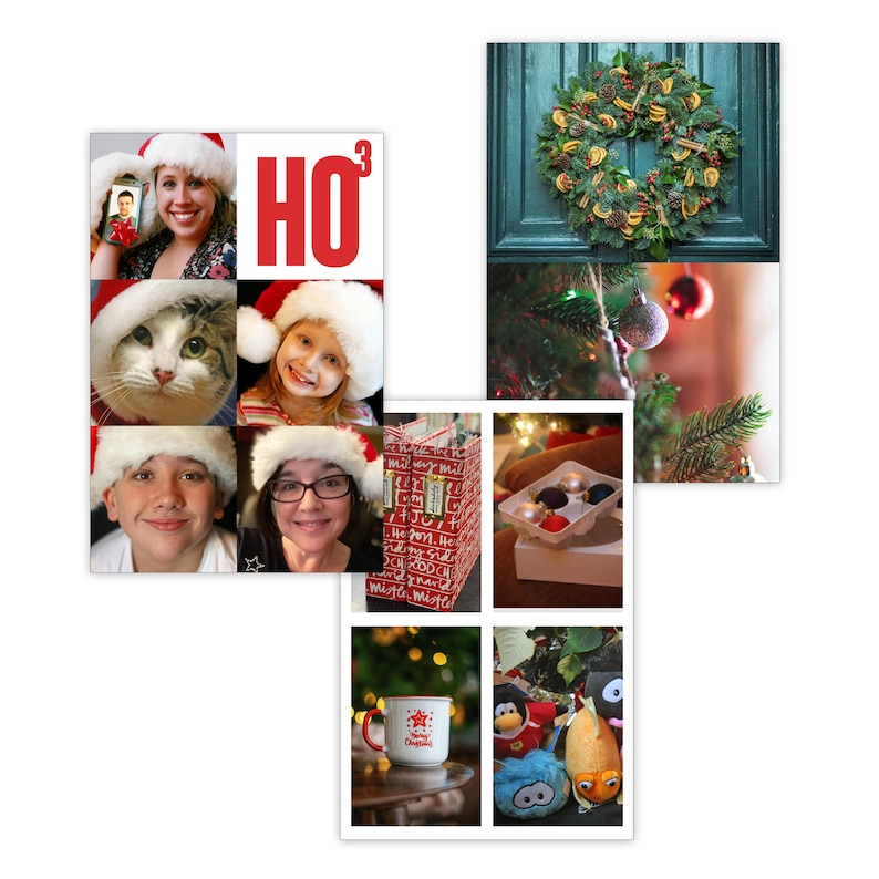 4x6 Photo Collage .PSD Templates for December Documenting ...