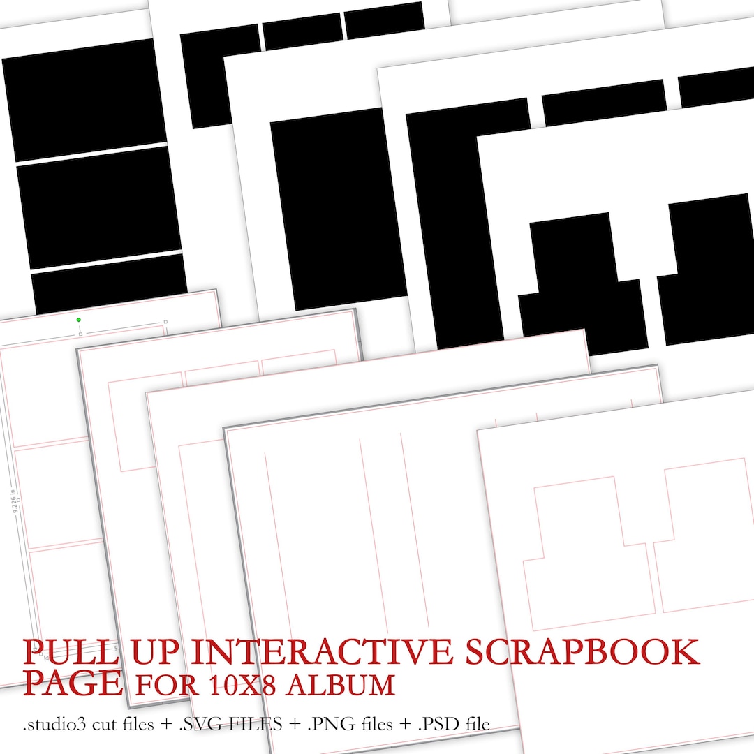 Pull up Interactive Scrapbook Page for December Documenting ...