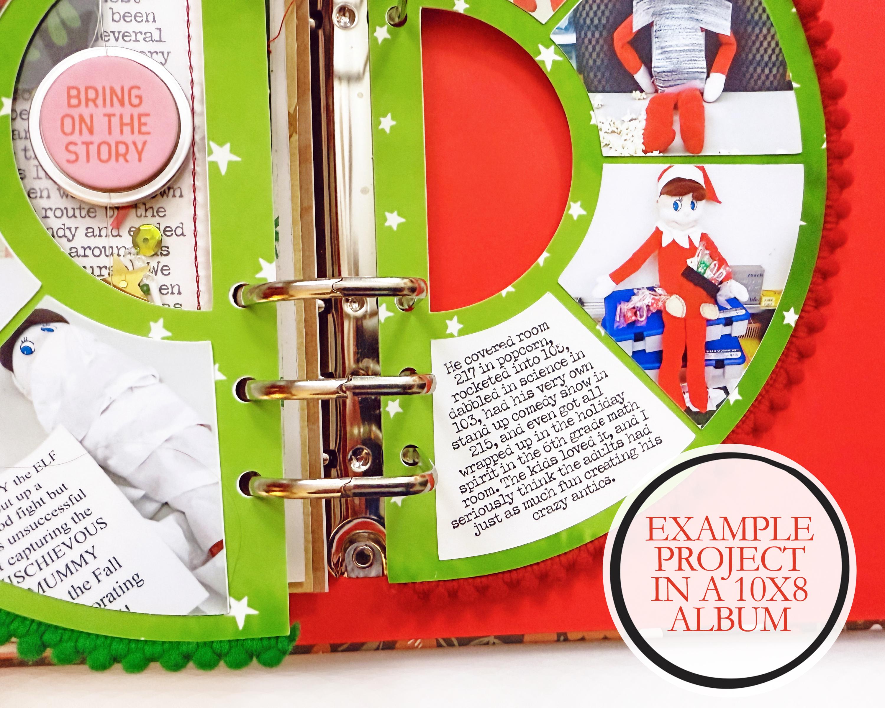 Half Circle Shape Cut Files for December Documenting + Scrapbooking ...