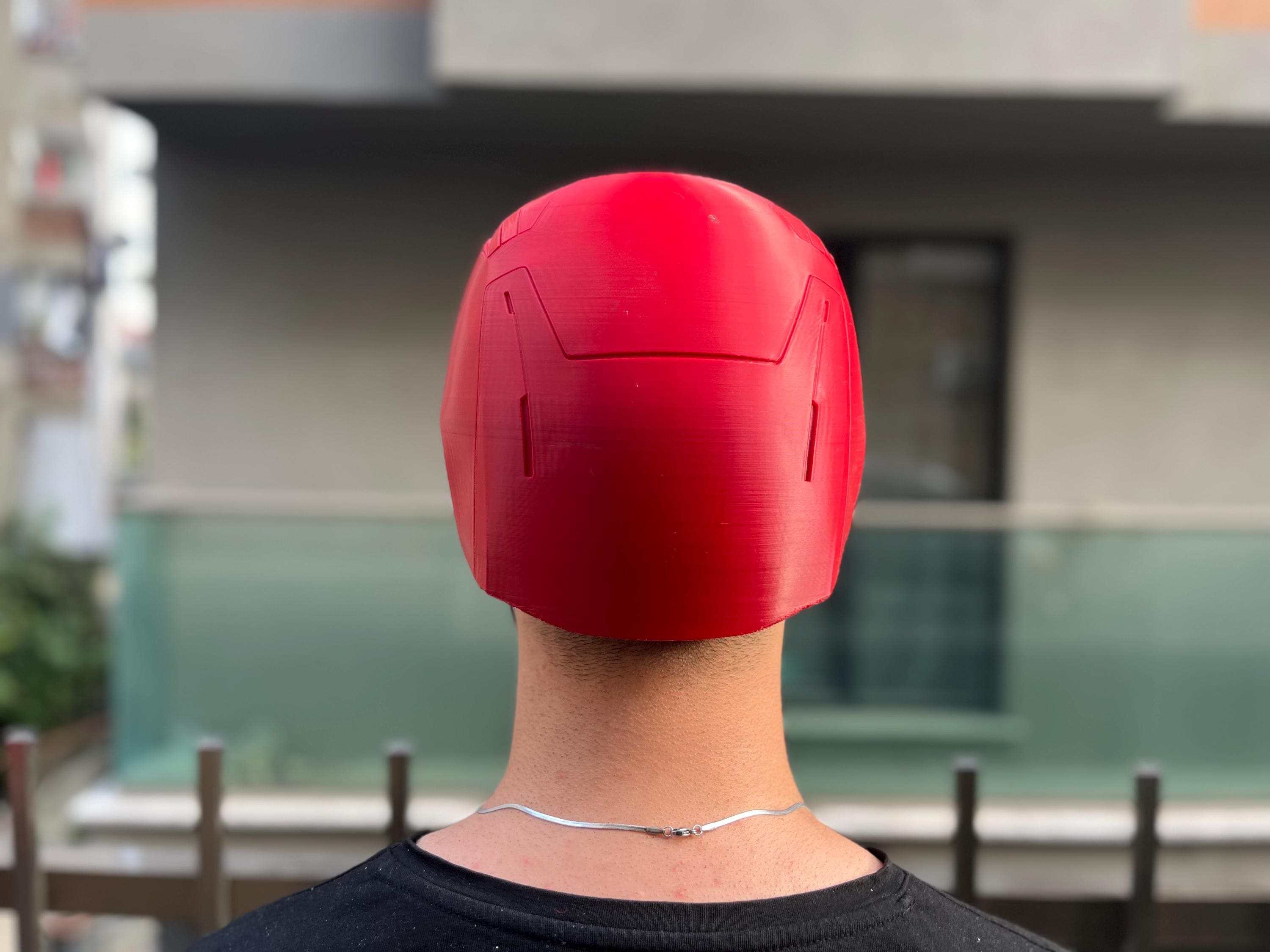 Daredevil Mask Cowl, 3D Printed Personalisable Mask Raw Printed, 3D ...