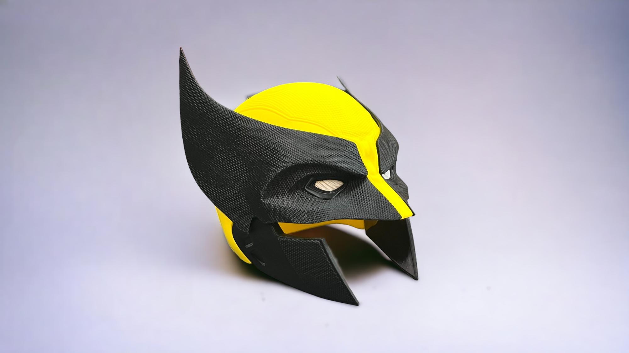 Wolverine Mask Cowl, 3D Deadpool Wolverine Cowl Helmet With Magnetic ...
