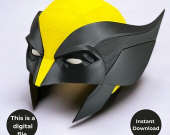 Wolverine Comic Style Helmet Cowl - Etsy