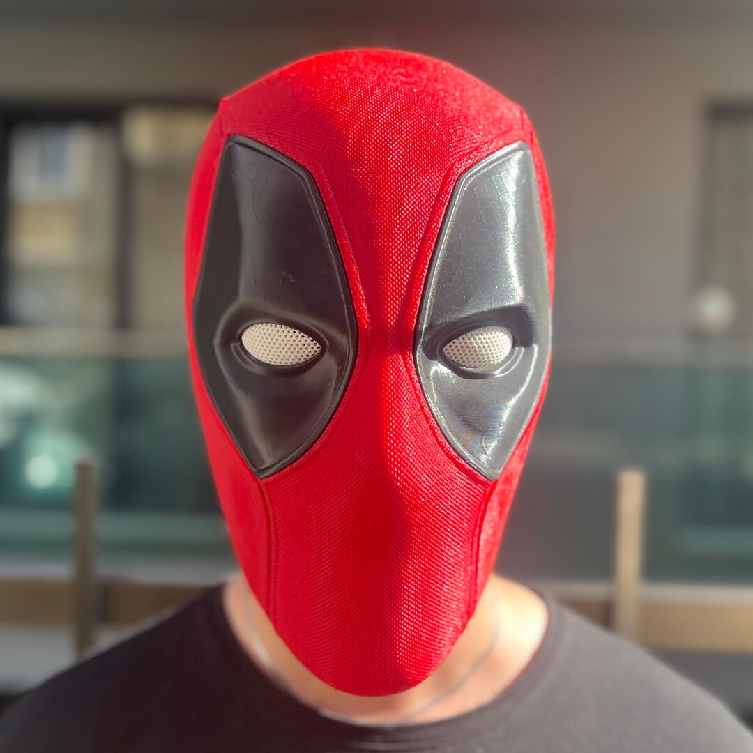 3D Printed Deadpool 3 Mask, 3D Printed Helmet, Deadpool 3 Poolverine ...