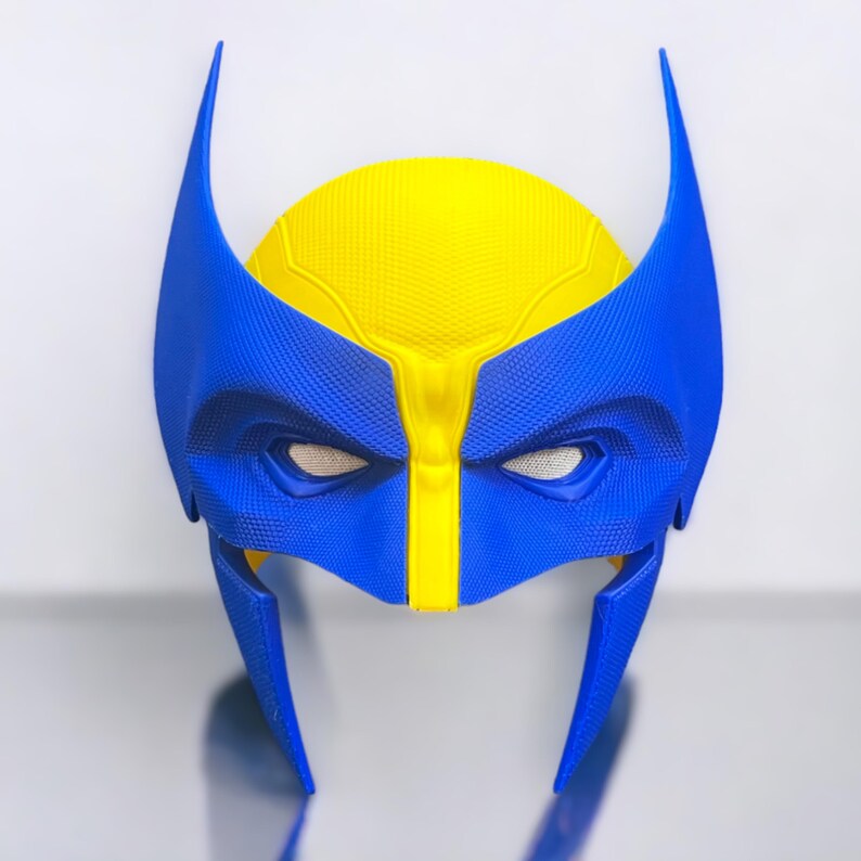 Wolverine Mask Cowl, 3D Deadpool Wolverine Cowl Helmet With Magnetic ...