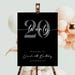 Modern 20th Birthday Welcome Sign: Black Minimalist Decor (EDITABLE) - Etsy