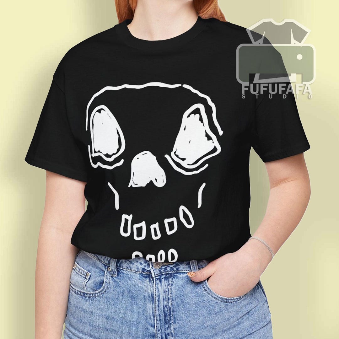 Haunted Whimsy Fan Art Tee – Skeleton Character Vintage Shirt ...