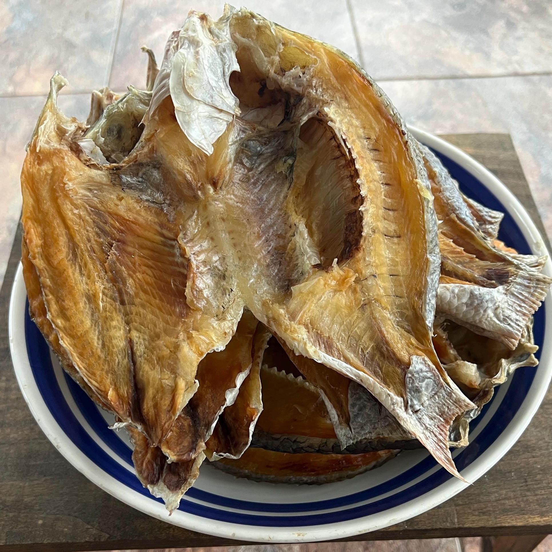 Dried Fish Tilapia (2 in a Pack) - Etsy