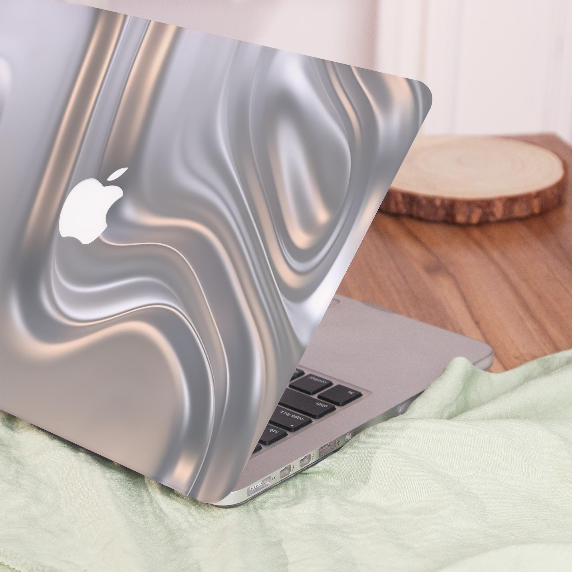 Metal Texture Hardshell Laptop Case for MacBook Pro 16 15 Air 15 14 13 ...