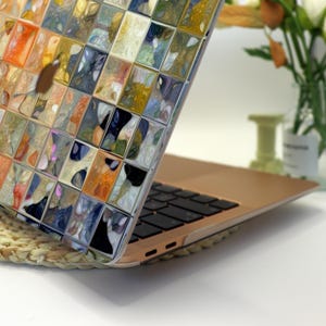 Colorful Glass Mosaic Hardshell Protective Case for Apple MacBook for ...