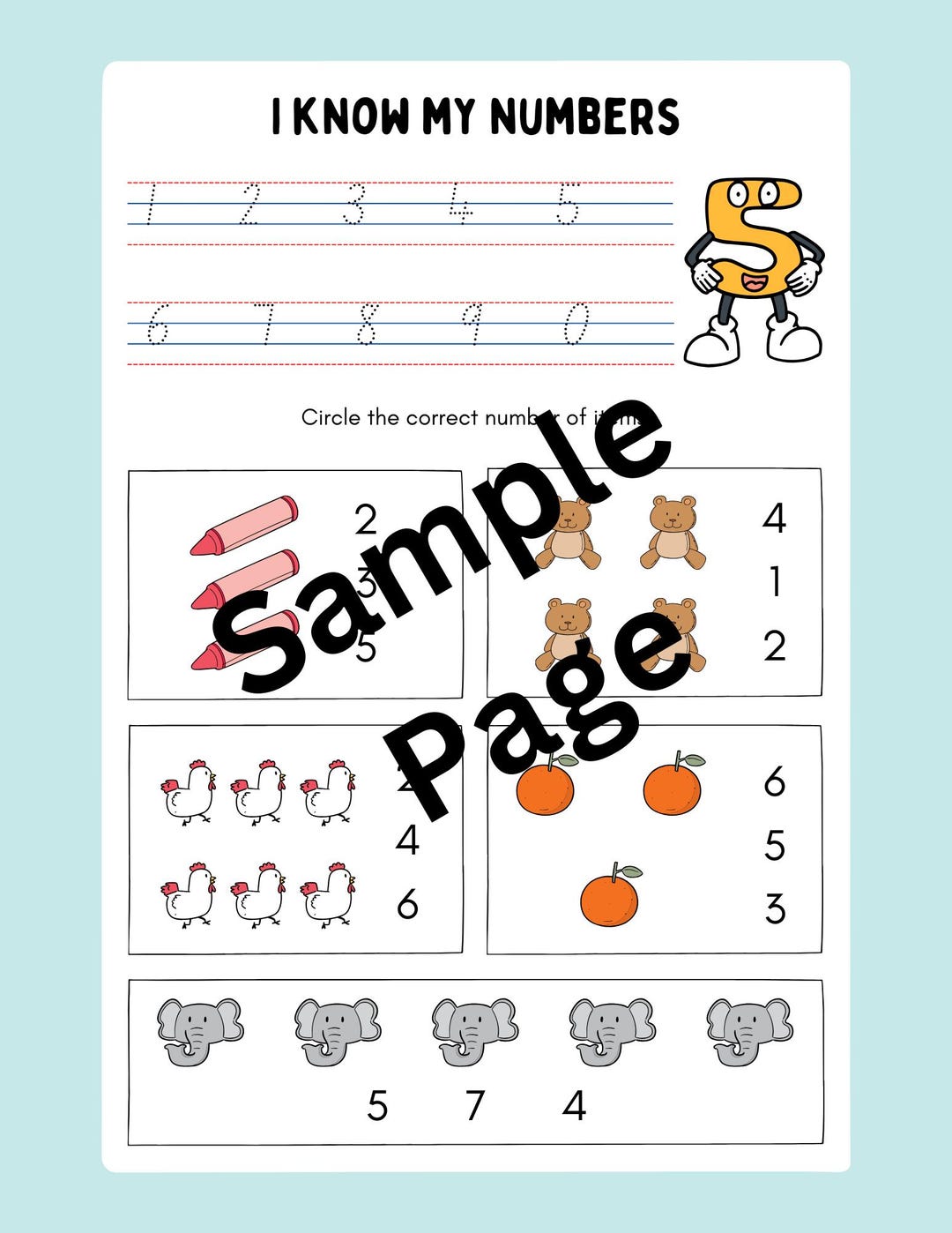 Preschool Readiness Pack - Printable Activities for Early Learning - Etsy