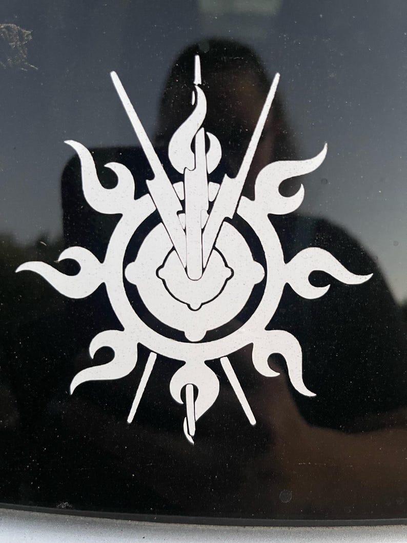 Dark-hunter Fan Made Atlantean God Symbol Vinyl Sticker - Etsy