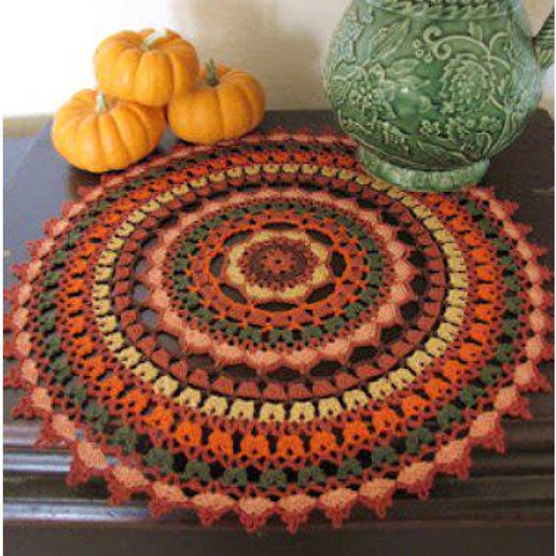 Mandala Doily - Etsy