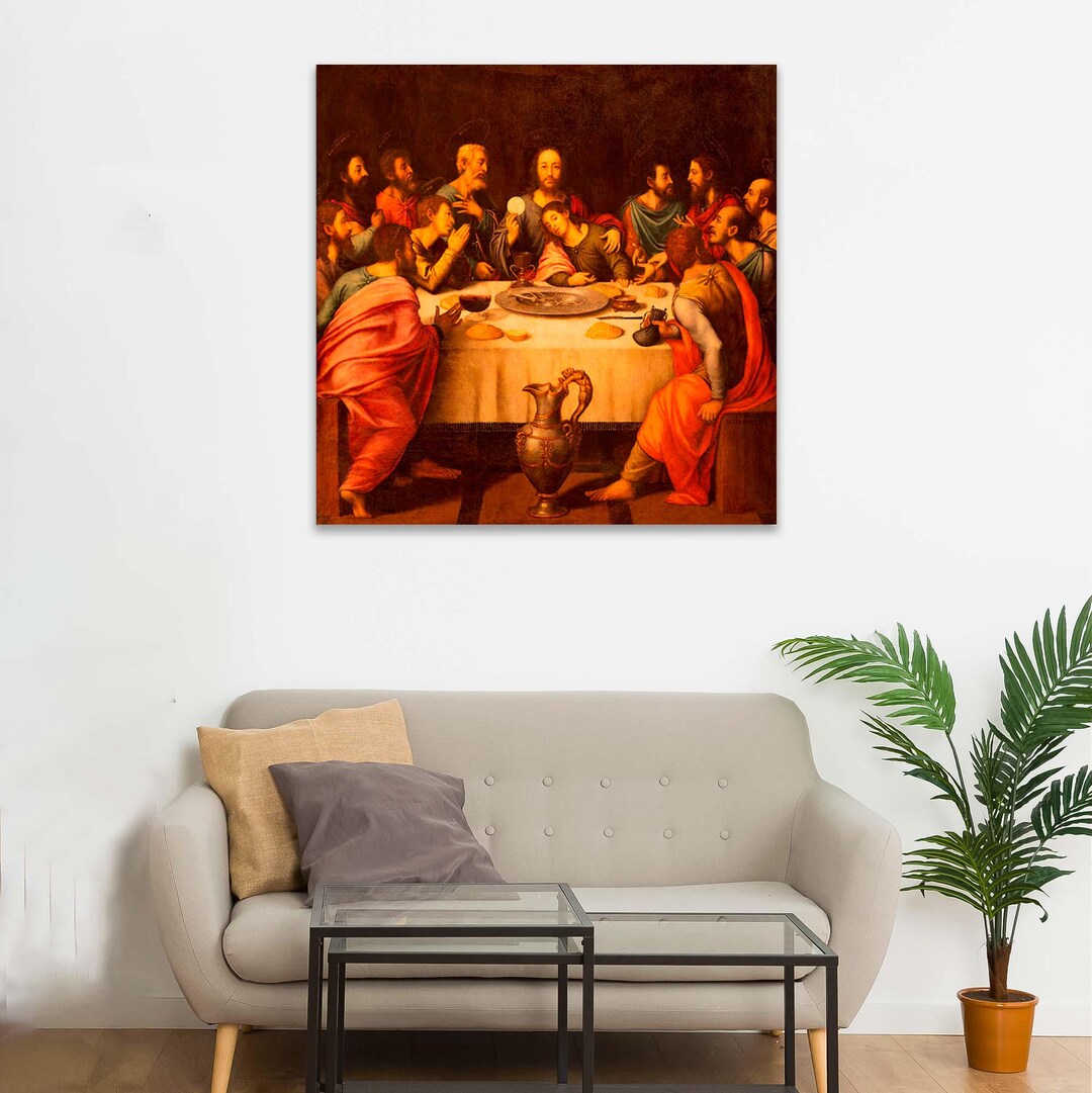 Last Supper Art, the Last Supper Painting, the Last Supper Wall Art ...