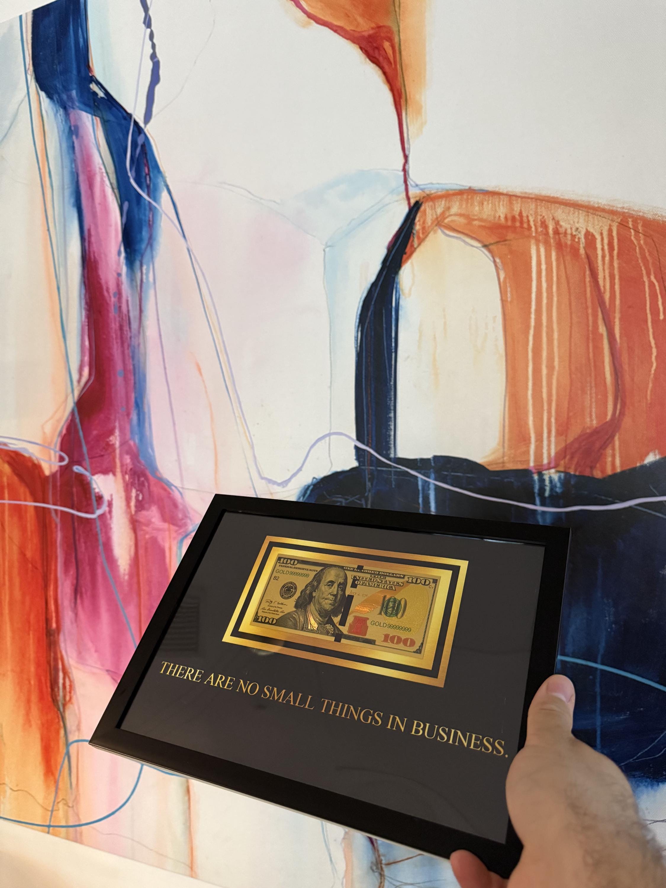 Dollar Frame, Personalized Money Frame, Custom Dollar Shadowbox, Office ...