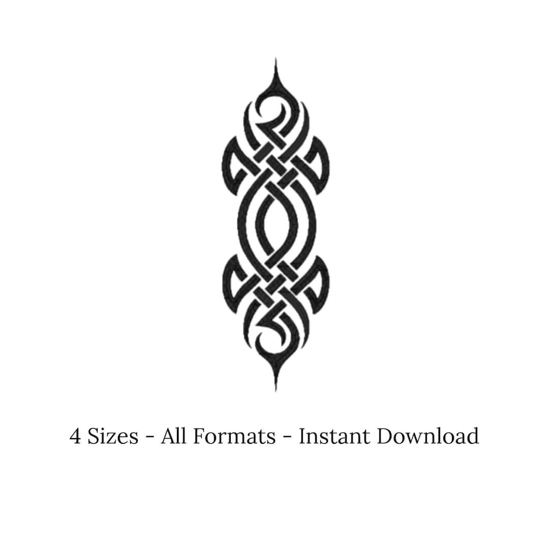 Viking Embroidery Design, Celtic Knot Machine Embroidery (instant ...