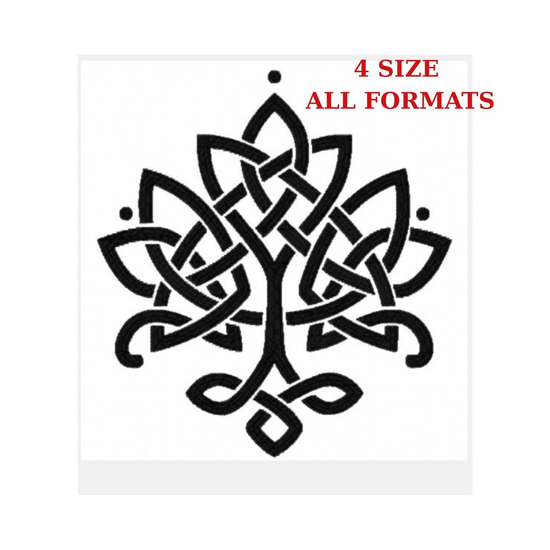 Viking Style Embroidery Design, Viking Machine Embroidery Files, Celtic ...