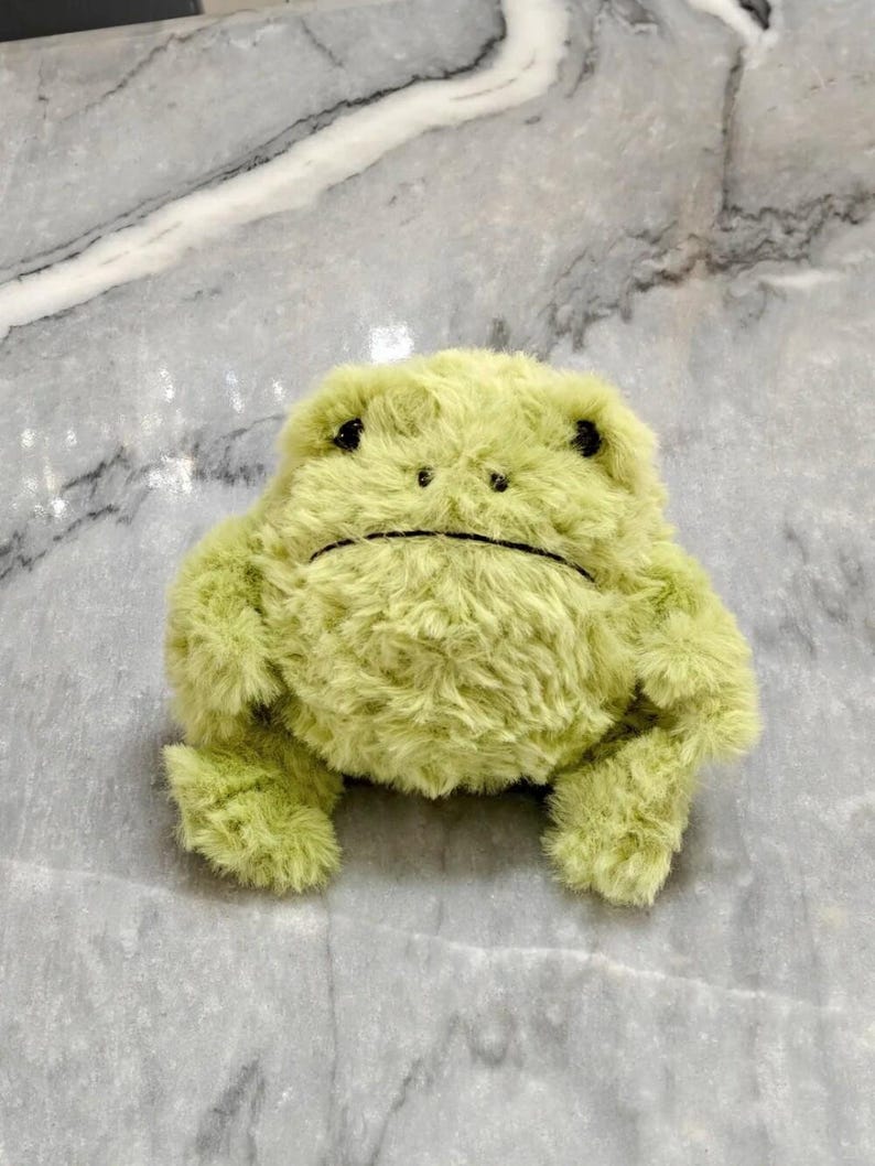 Crochet Ricki Rain Frog Pattern PDF, Adorable Grumpy Amigurumi, Easy ...