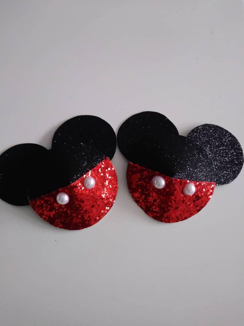 MICKEY MOUSE Nipple Pasties Disney Costume Burlesque Bridal ...