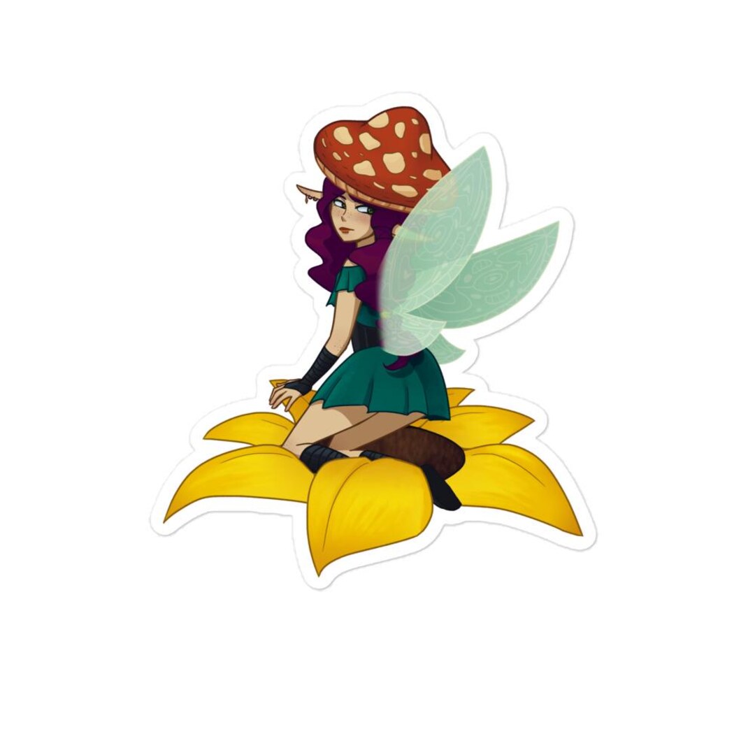 Fairycore Sticker, Fairy Sticker, Forestcore Sticker, Goblincore ...