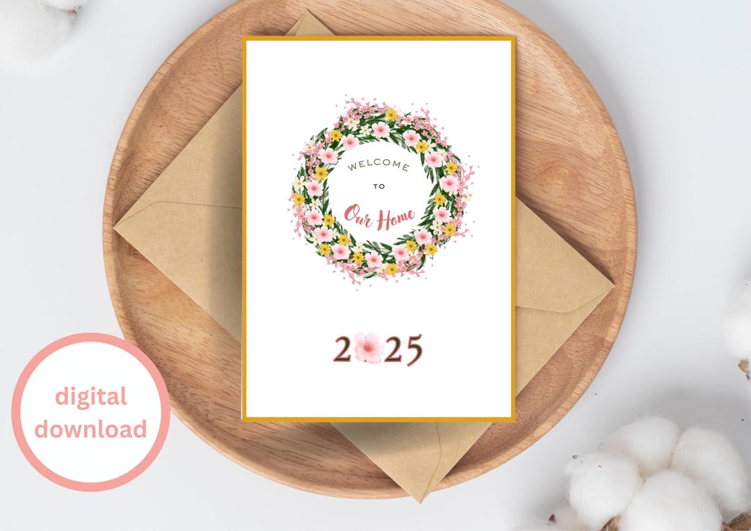 New Home Card, Printable New Home Card, Congrats on Your New Home Card ...