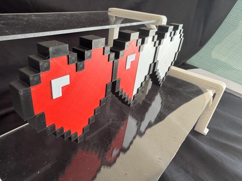 Heart Meter 8-bit Zelda Inspired - Etsy