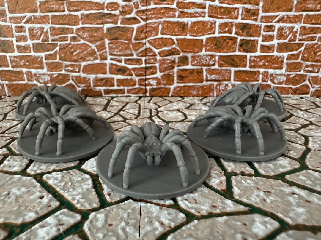 Giant Spider 28mm Miniature for Dnd, Pathfinder and Other Tabletop ...