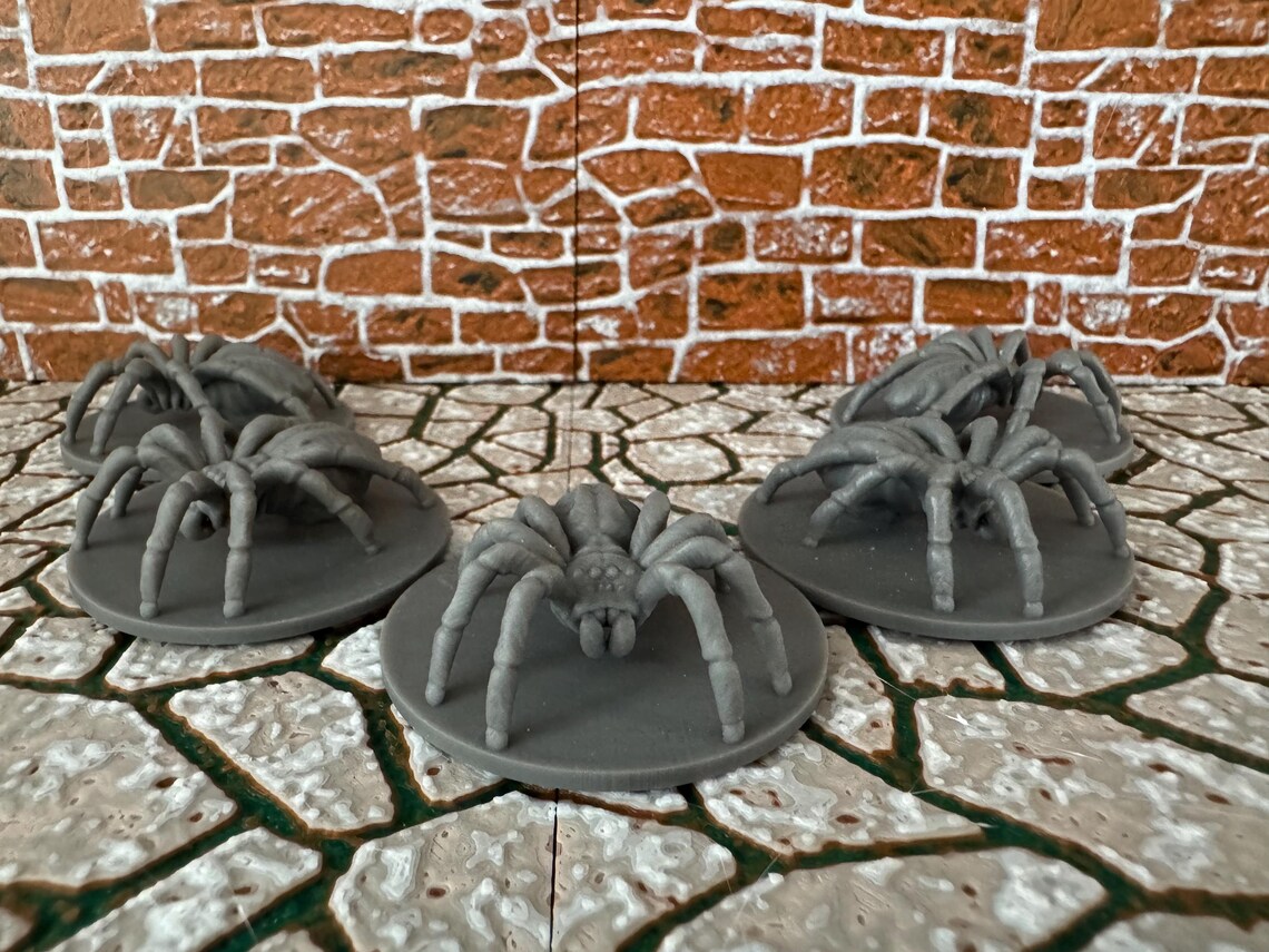 Giant Spider 28mm Miniature for Dnd, Pathfinder and Other Tabletop ...