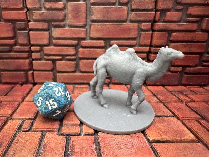 Camel Miniature, 28mm Miniature, D&D, Pathfinder - Etsy