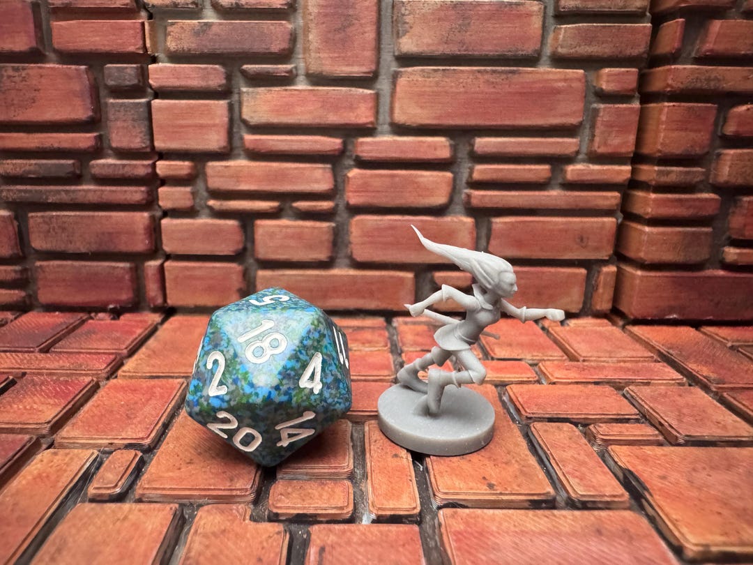 Quickling Miniature, 28mm Resin Model, D&D, Pathfinder, Wbtw, Feywild ...