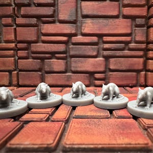 Rat 28mm Miniature for Dnd, Pathfinder and Other Tabletop Games - Etsy