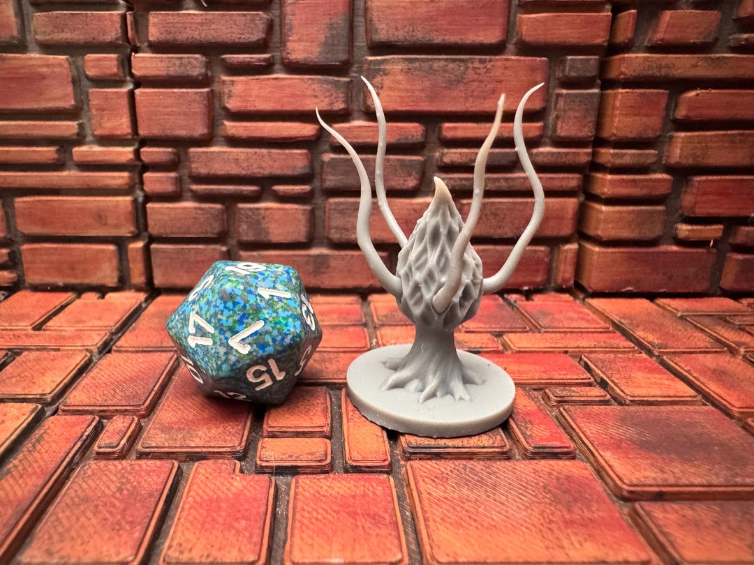 Violet Fungi, 28mm Miniature for D&D, Pathfinder and Other Tabletop ...
