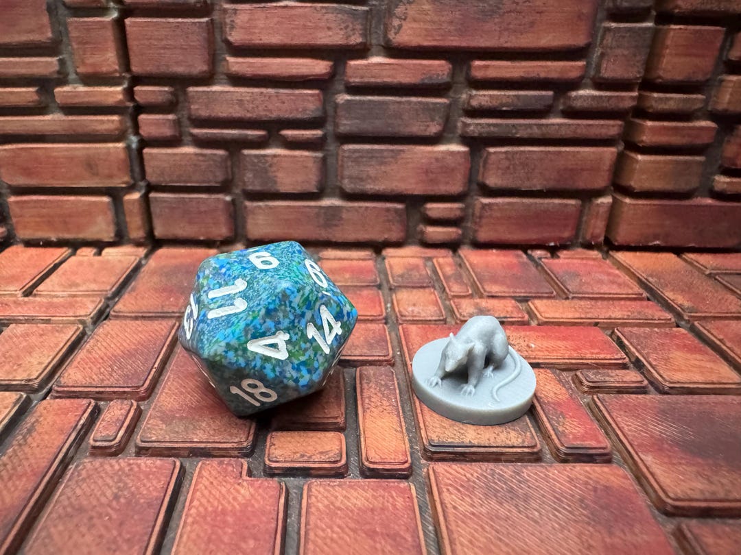 Rat 28mm Miniature for Dnd, Pathfinder and Other Tabletop Games - Etsy
