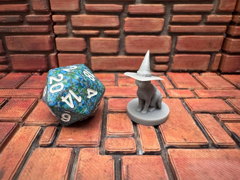 Cat Miniature Set, 28mm D&D, Pathfinder, Tabletop RPG - Etsy